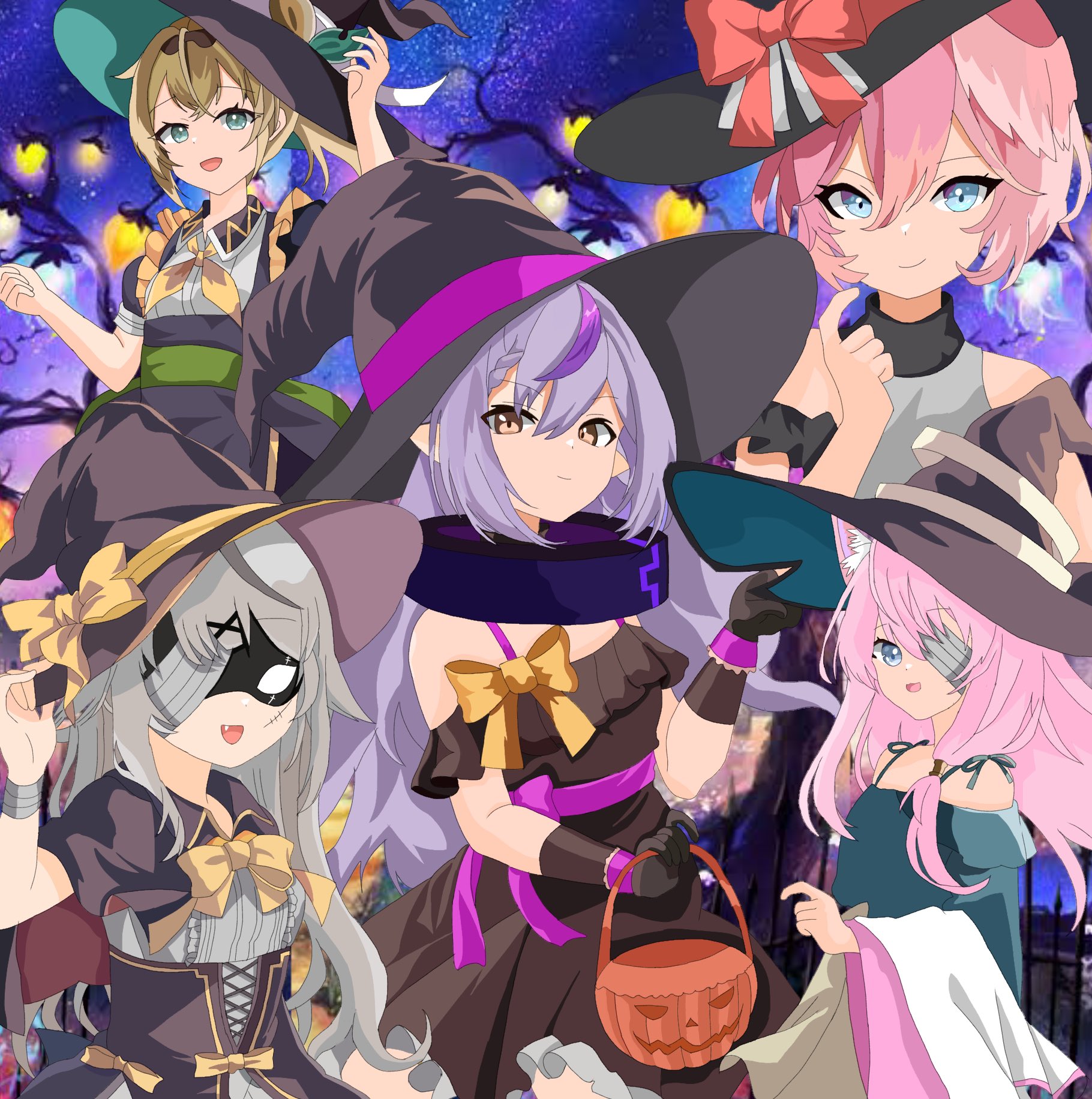 caln/ruksu hololive hakui koyori kazama iroha la+ darknesss sakamata chloe takane lui animal ...